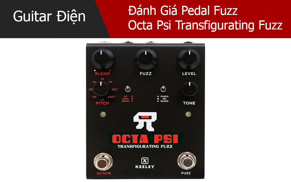 Đánh Giá Pedal Fuzz Octa Psi Transfigurating Fuzz – Guitar Điện