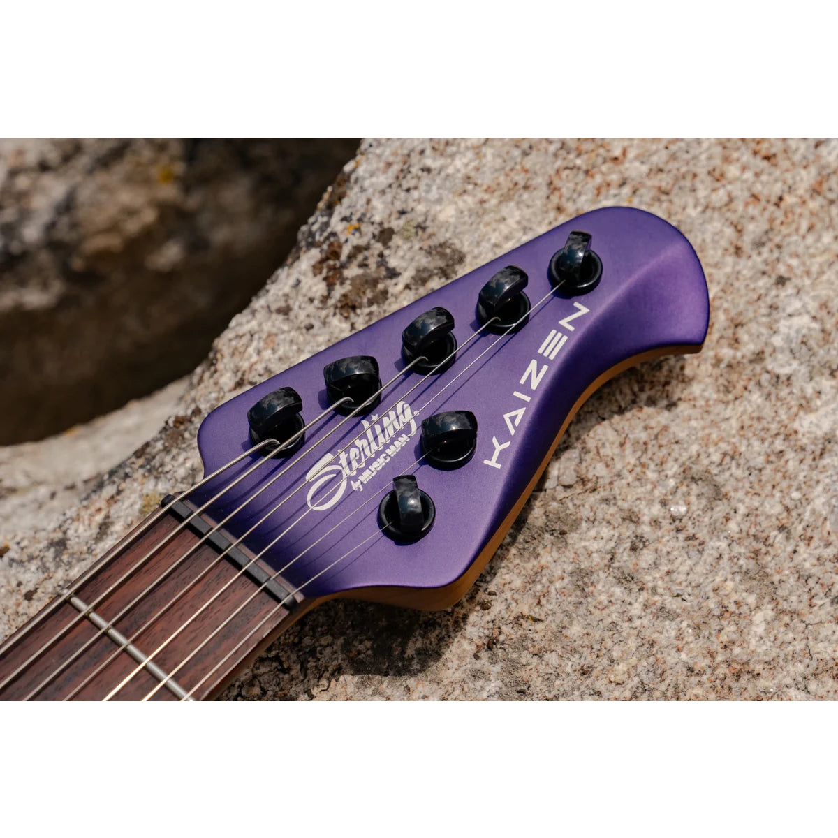 Đàn Guitar Điện Sterling by Music Man Kaizen 7, Firemist Purple Satin ...